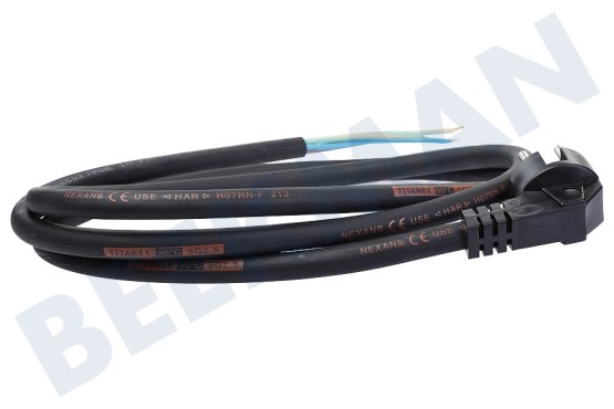 Universeel 801253 Snoer Perilex 5x2,5mm2 Zwart 2M