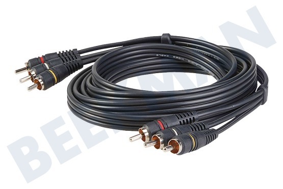 BMS 009382 Aansluitkabel CONN.CABLE 3*RCA AV (M-M)
