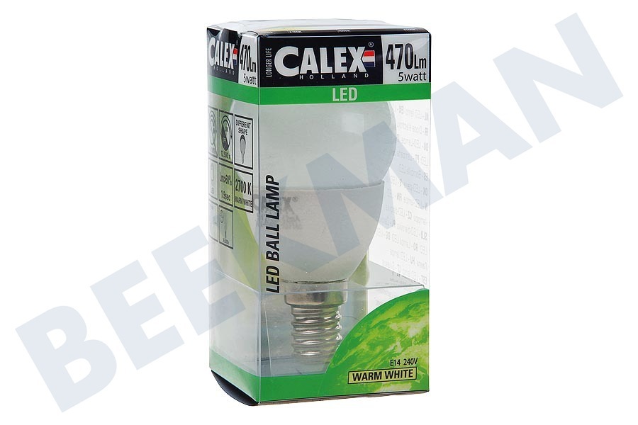 Calex 417424 422112 Calex LED Kogellamp 240V 5W 470lm