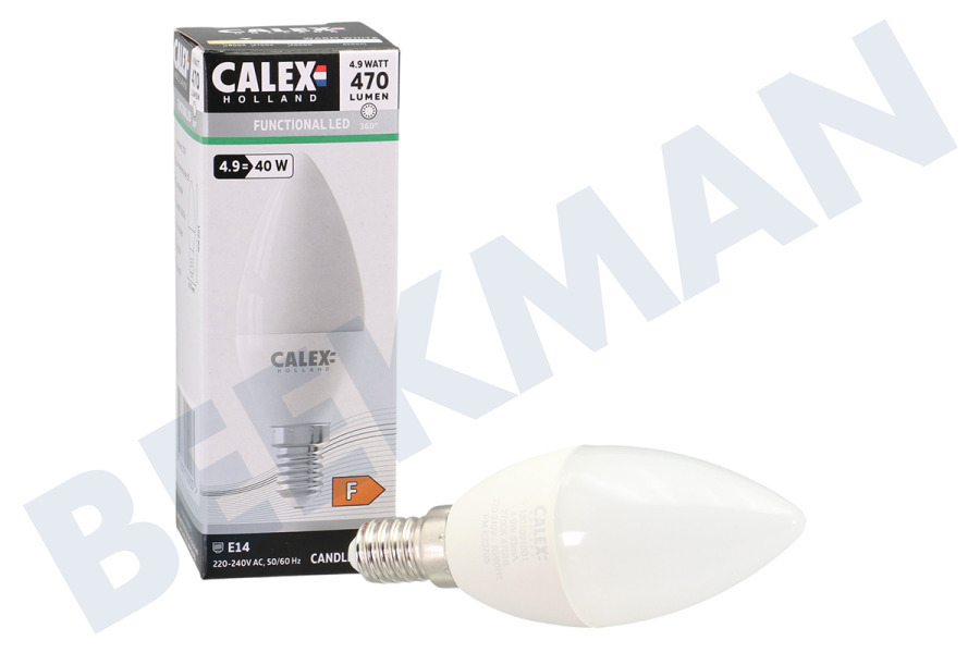 Calex 1301001000 LED Kaarslamp 240V 5, 8W 470lm E14