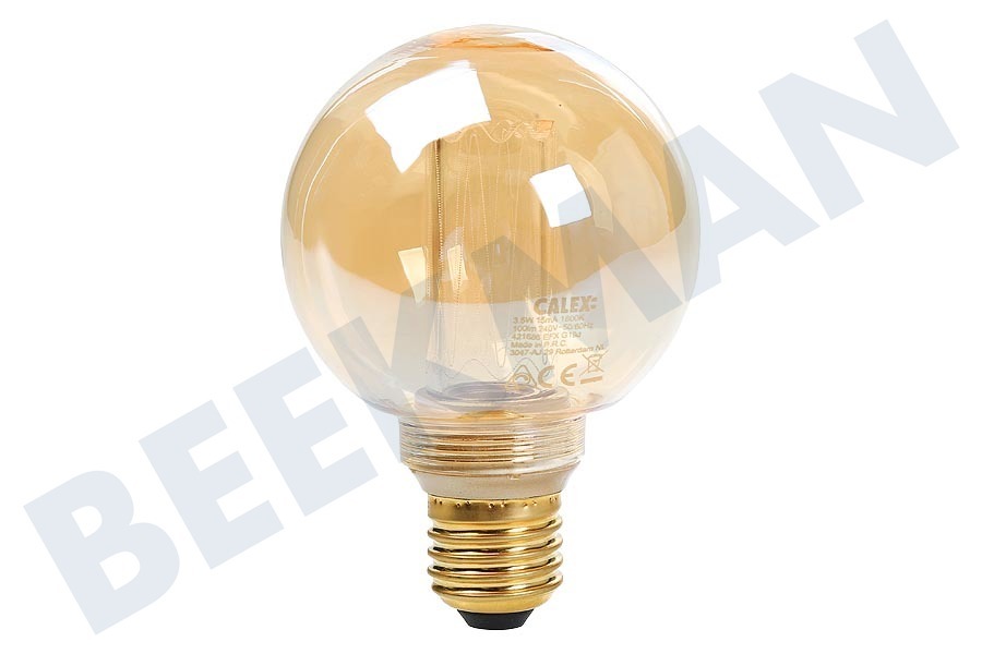 Calex 421686 Globe G80 LED lamp Crown Filament SMD E27