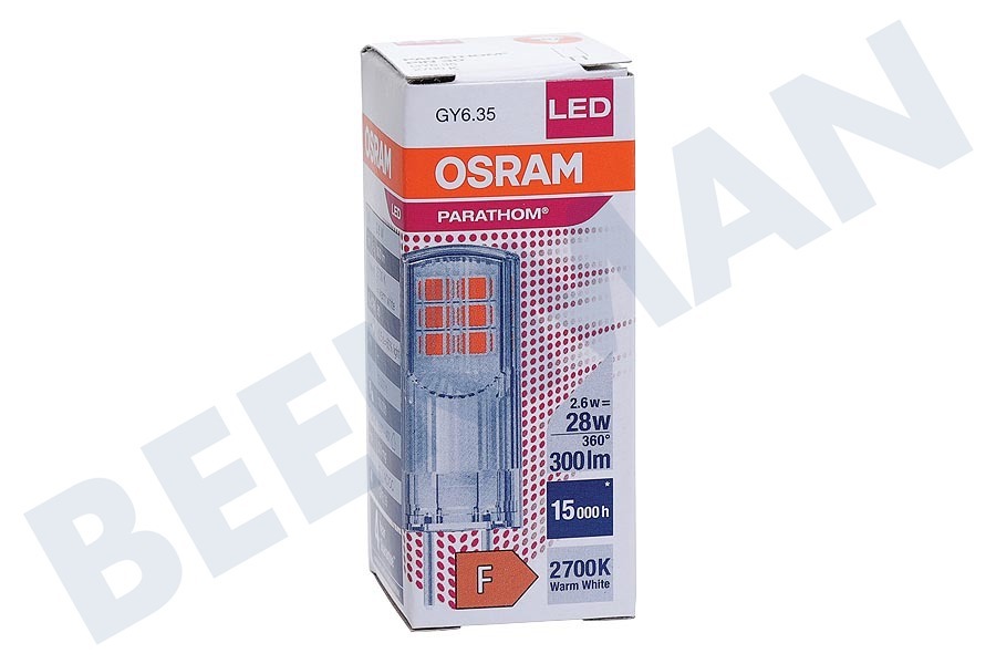 Osram 4058075622418 Parathom LED Pin 28 GY6.35 2.6W