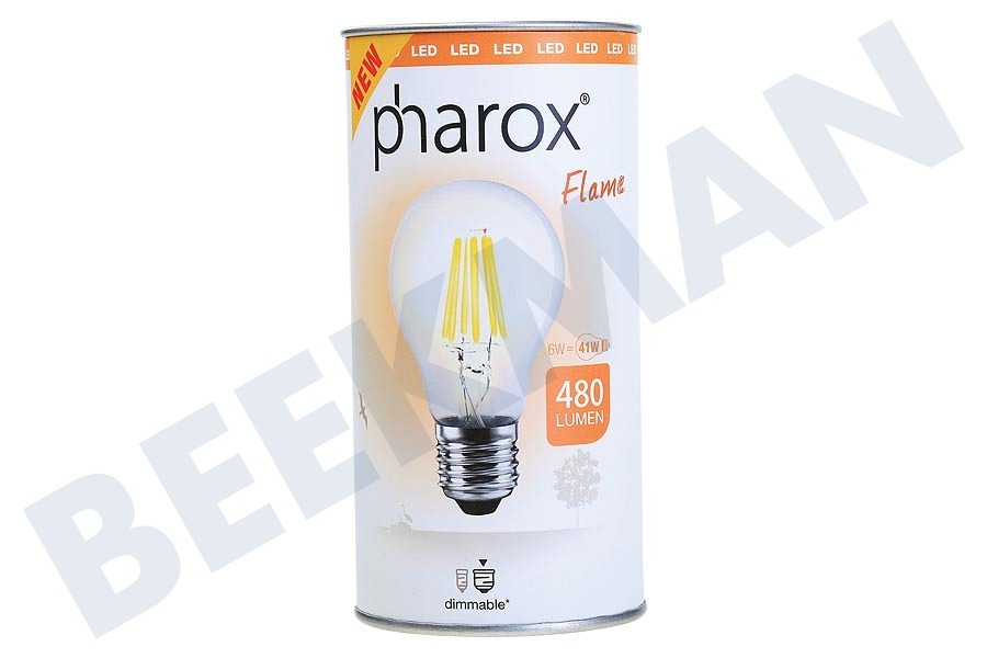 Pharox 106512 Ledlamp LED Standaardlamp A60 Flame