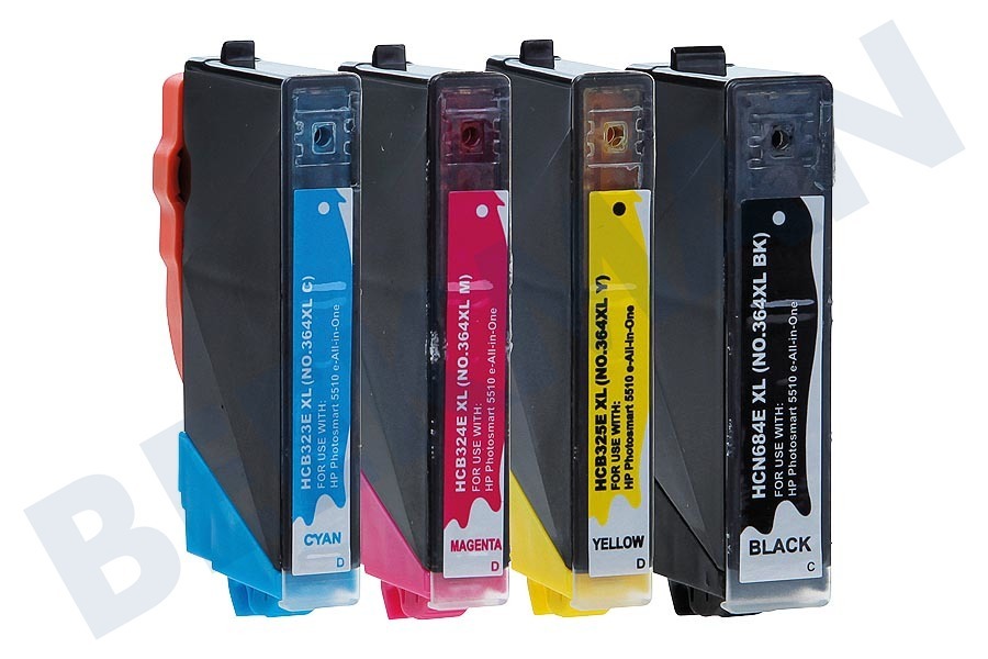 Easyfiks SD534EE HP364XL Multipack Inktcartridge No. 364