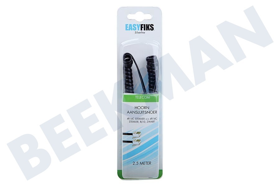 Easyfiks BME866 Hoorn Kabel RJ10 4p4c Male - RJ10 4p4c